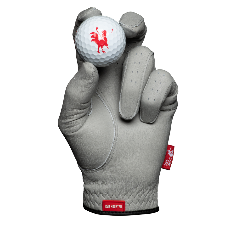 Tour Grade Leather Golf Gloves | Red Rooster Golf – Canada - Red ...