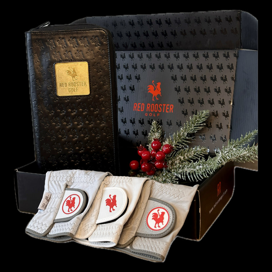 Tour Grade Leather Golf Gloves | Red Rooster Golf – Canada - Red ...